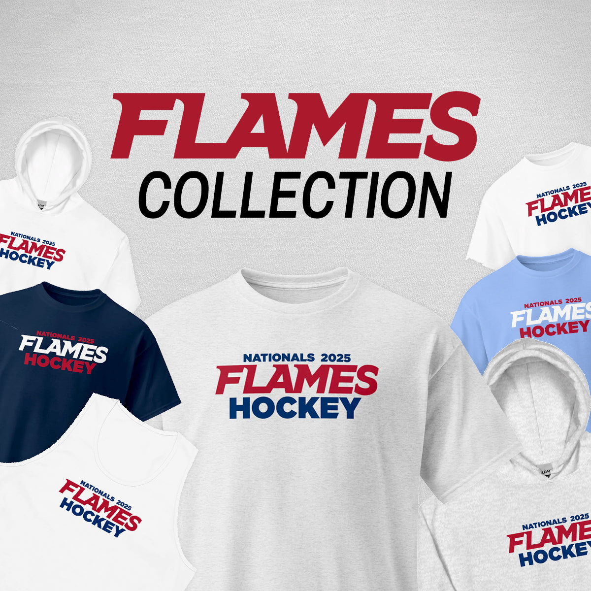 LU Flames Hockey T-Shirts – 3Emmez Apparel